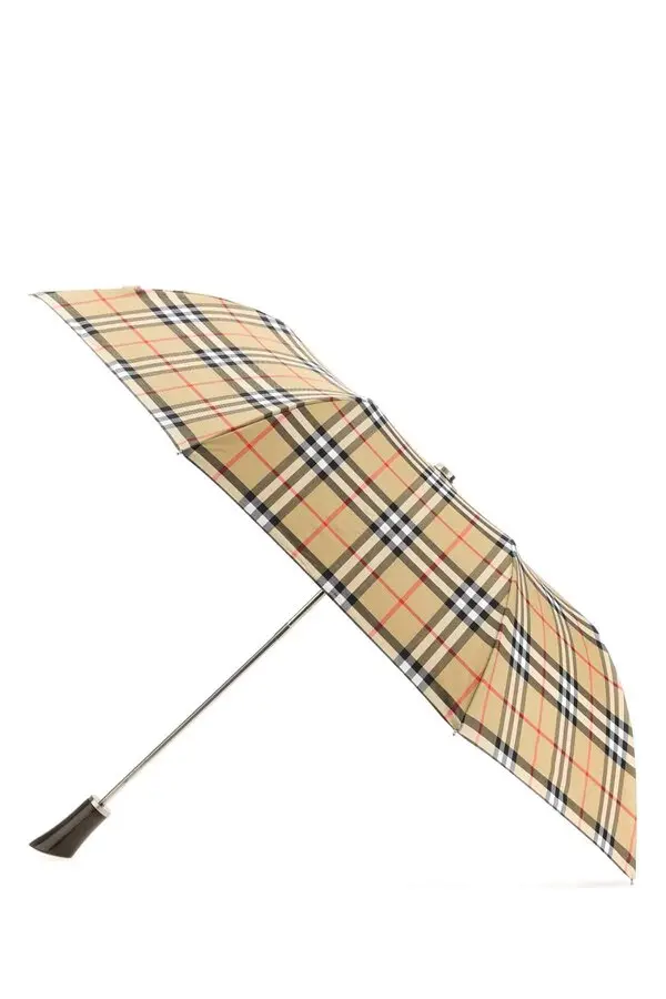 Burberry Embroidered Canvas Umbrella