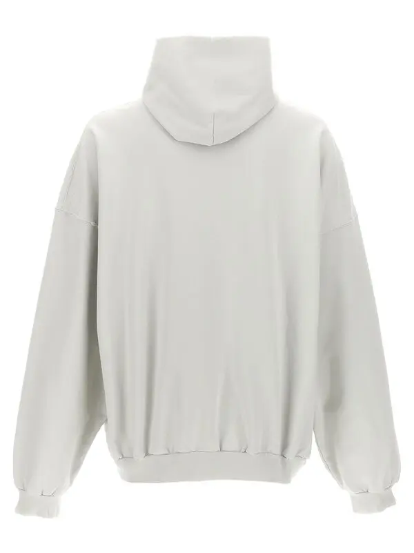 Balenciaga 3b Liquefied' Hoodie - White