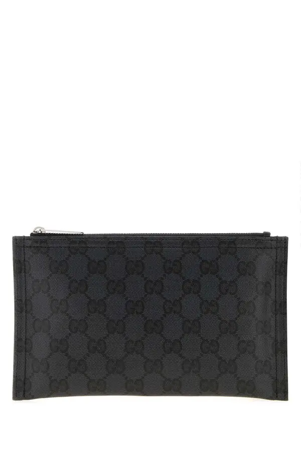 Gucci Gg Fabric Small Essence Classic Clutch