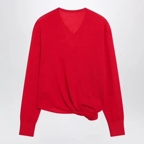 Loewe Merino Wool Draped Top