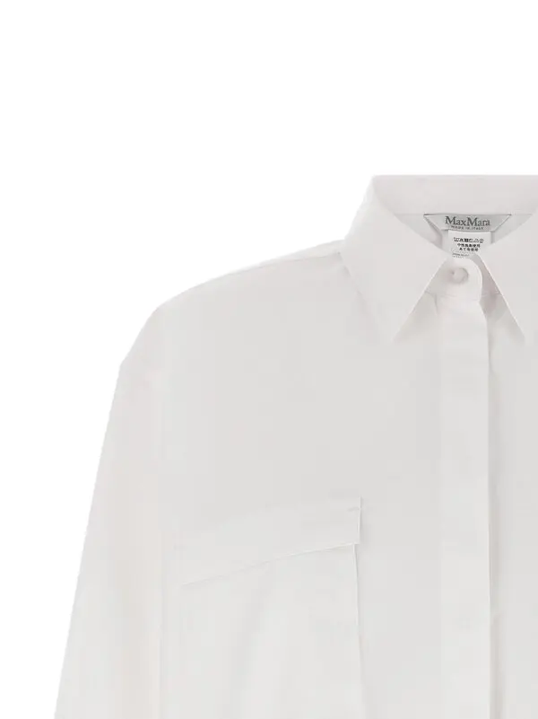Max Mara Cotton Poplin Shirt