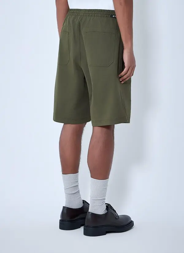 Prada Elastic Waist Cotton Shorts