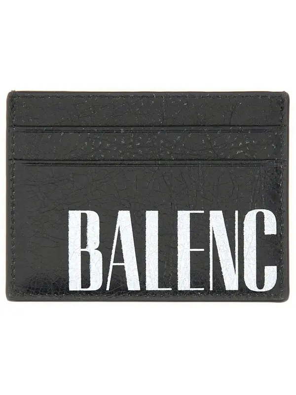 Balenciaga Leather Card Holder