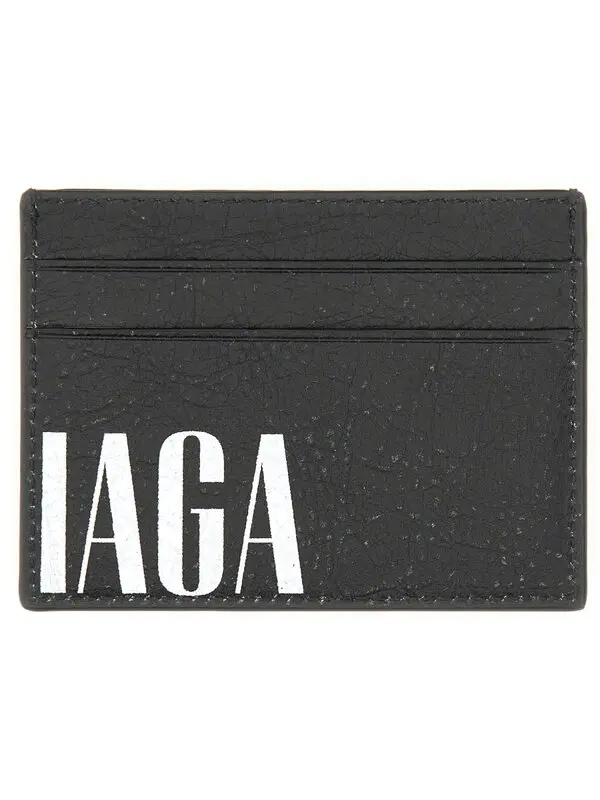 Balenciaga Leather Card Holder