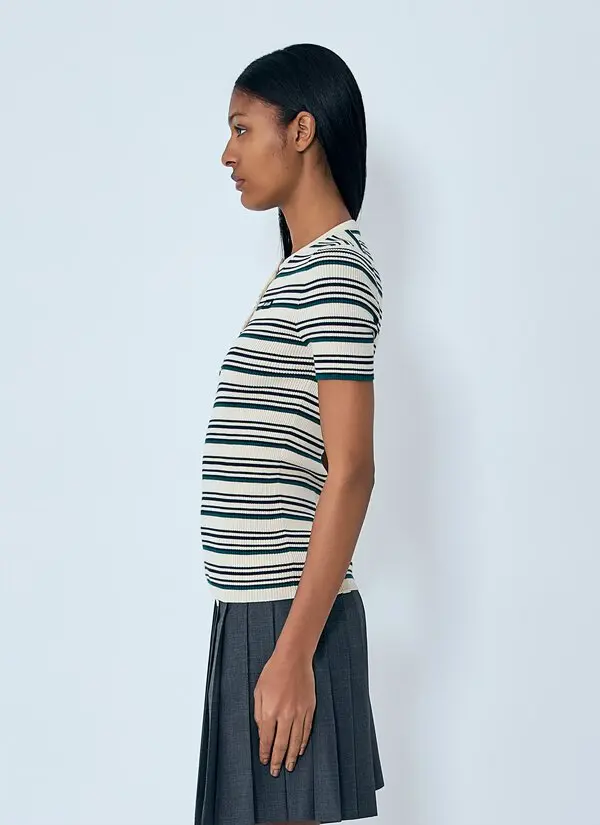 Miu Miu Stripes T-shirt