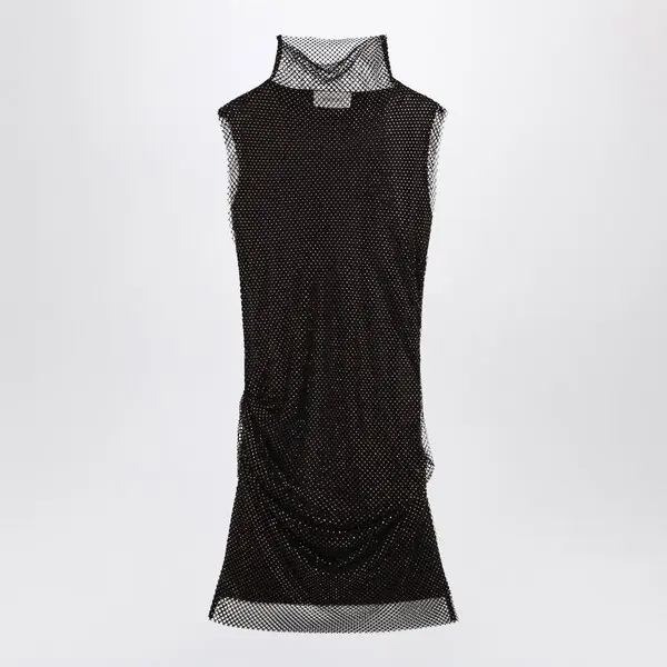 Sportmax Mesh Mini Dress - Black