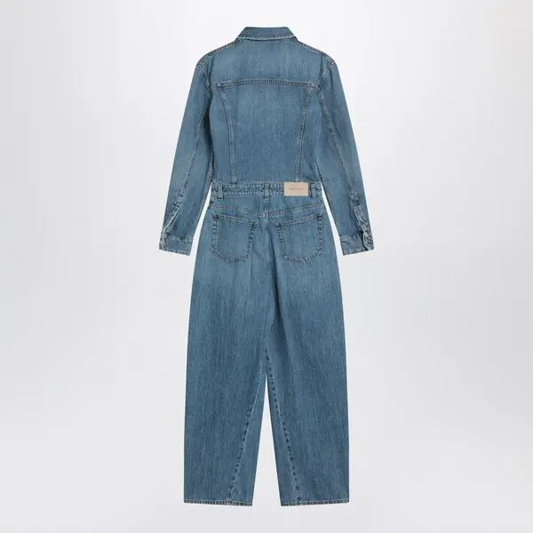 Givenchy Light Denim Jumpsuit - Blue