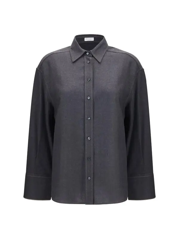 Brunello Cucinelli Virgin Wool Shirt