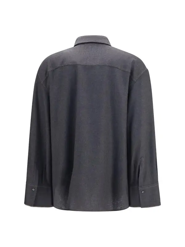 Brunello Cucinelli Virgin Wool Shirt
