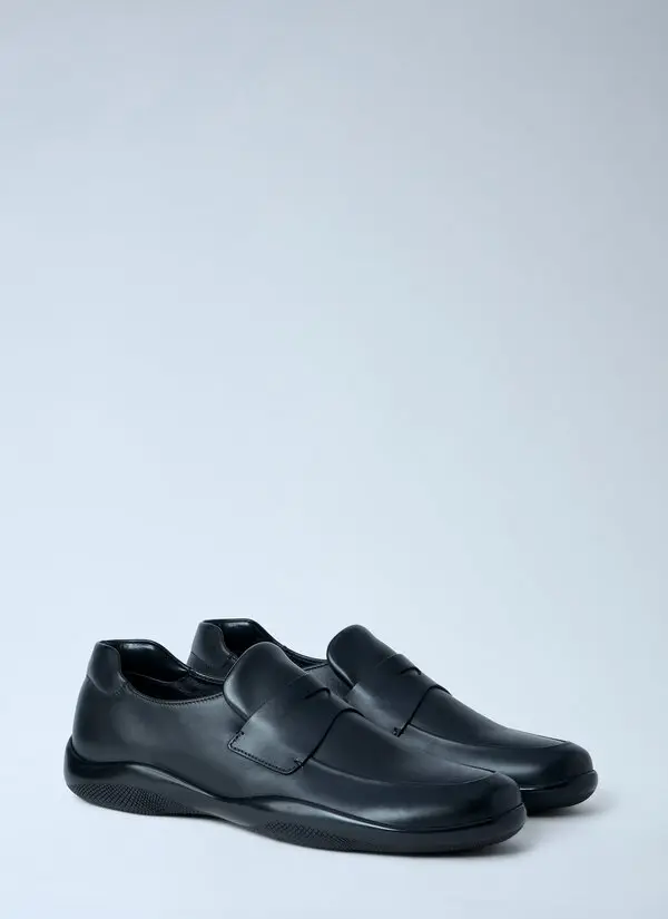 Prada Leather Loafers