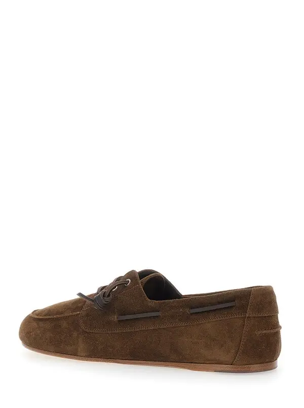 Dsquared2 Suede Almond Toe Loafers - Multicolor