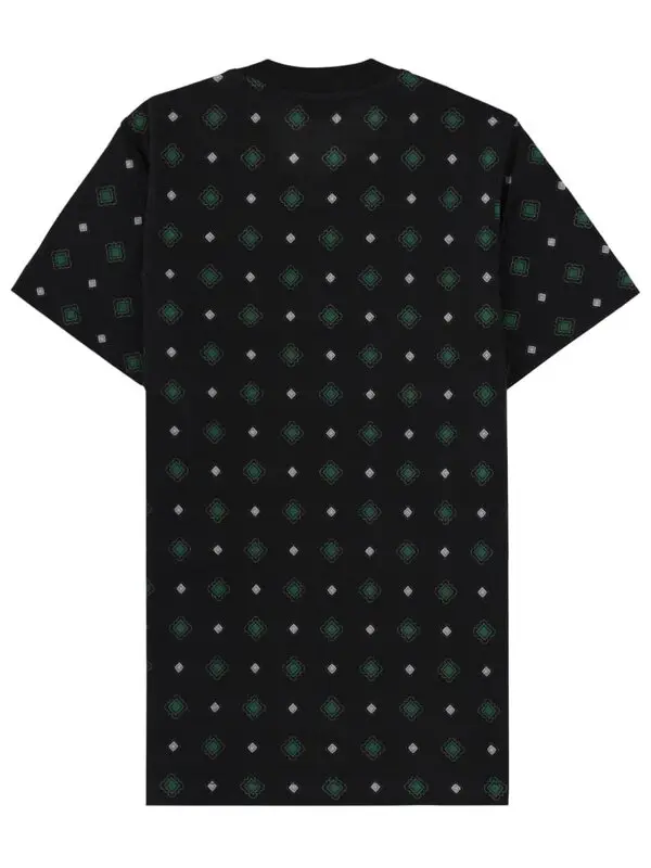 Moschino Short Sleeve T-shirt With Print - Black