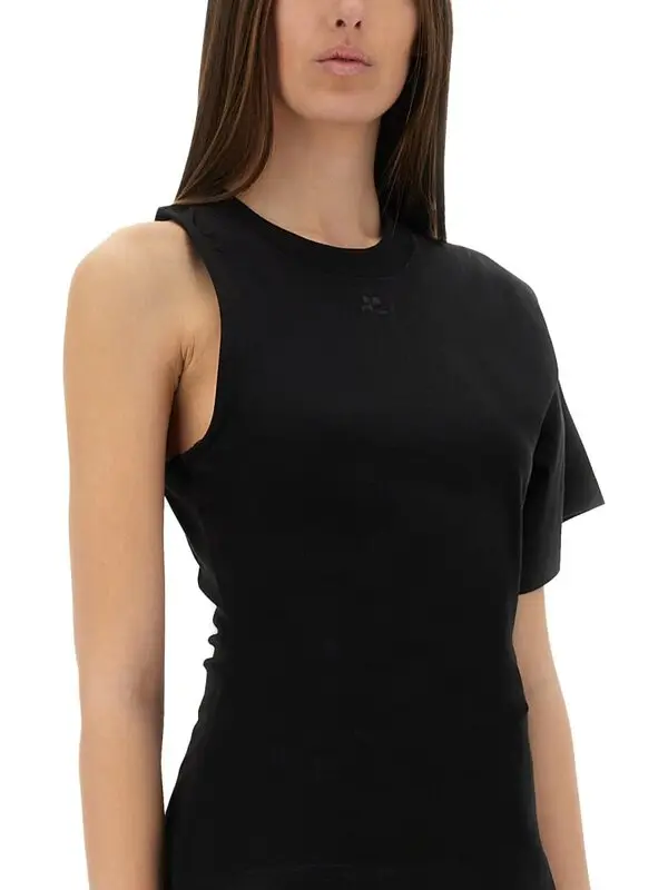 COURREGES Cotton T-shirt