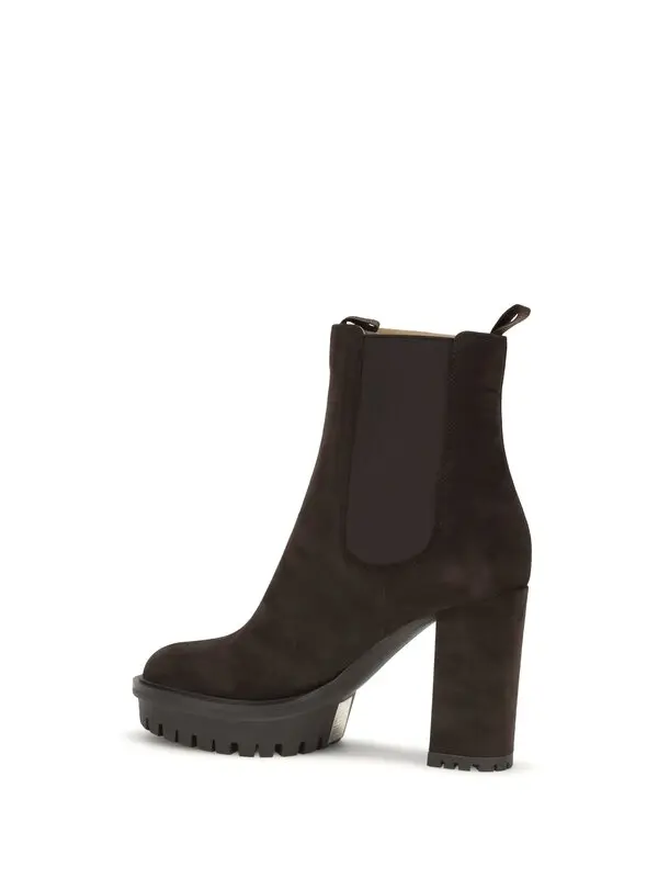 GIANVITO ROSSI Barry Suede Ankle Boots