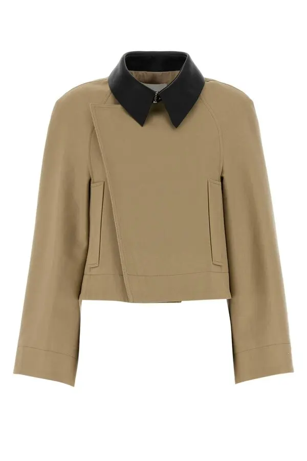 Givenchy Beige Cotton Blend Jacket - Brown