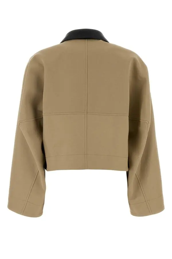 Givenchy Cotton Blend Jacket - Brown