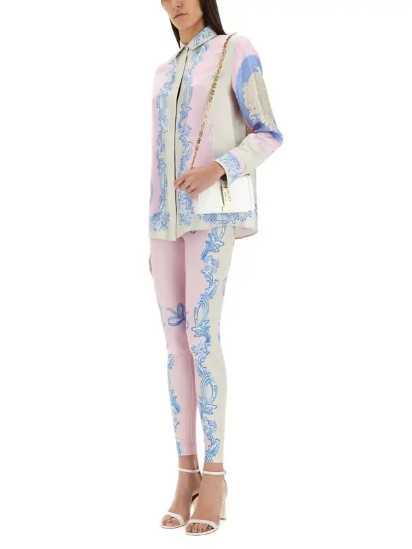 Versace Silk Shirt Cameo - Pink