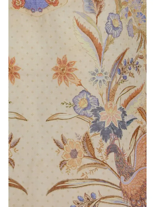 Zimmermann Indra Floral Tunic Dress - Multicolor