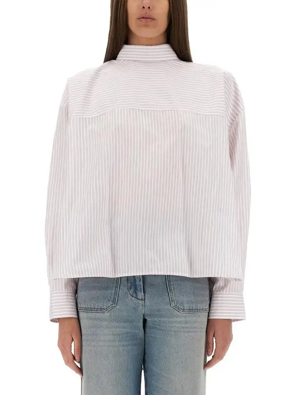 Victoria Beckham Blouse With Knotted Collar