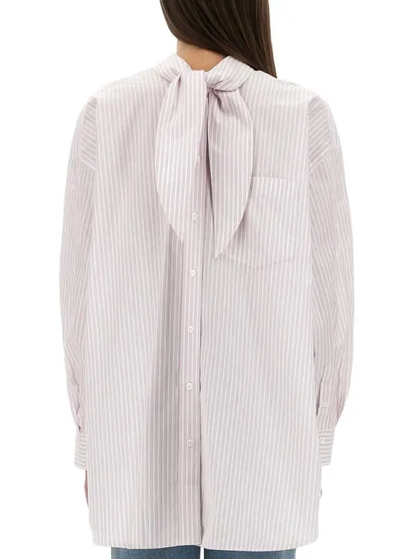 Victoria Beckham Blouse With Knotted Collar