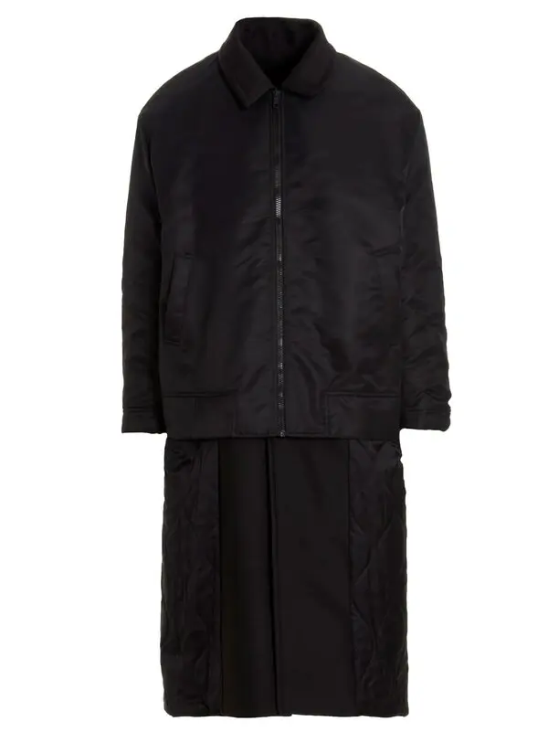 Valentino Garavani Pink Pp Collection Reversible Long Coat