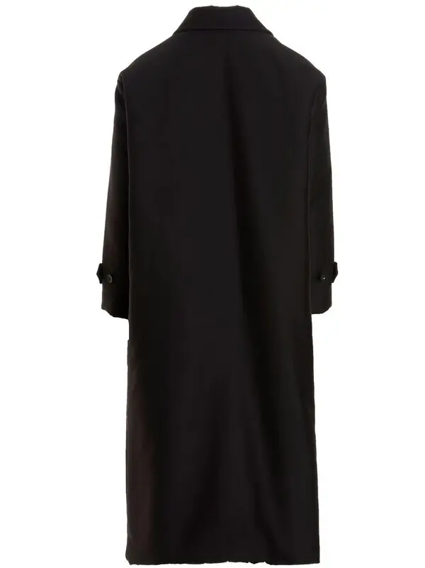 Valentino Garavani Pink Pp Collection Reversible Long Coat
