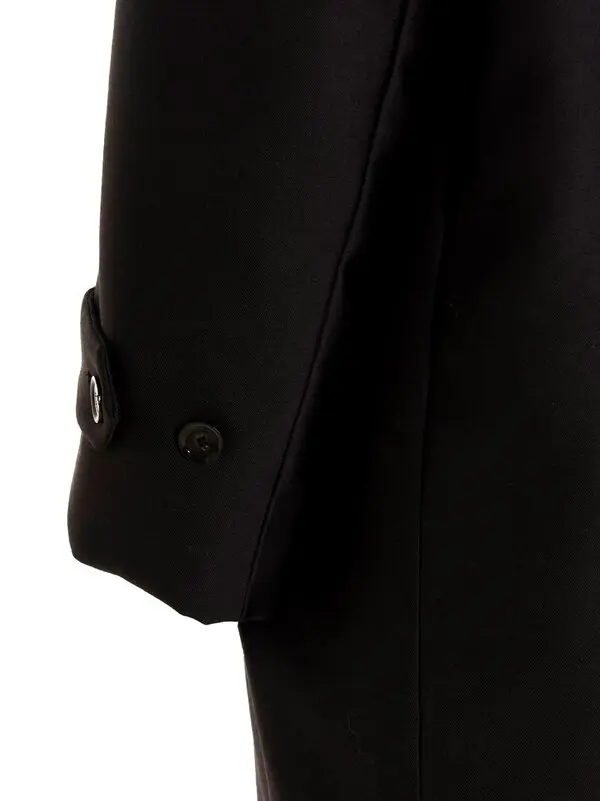 Valentino Garavani Pink Pp Collection Reversible Long Coat