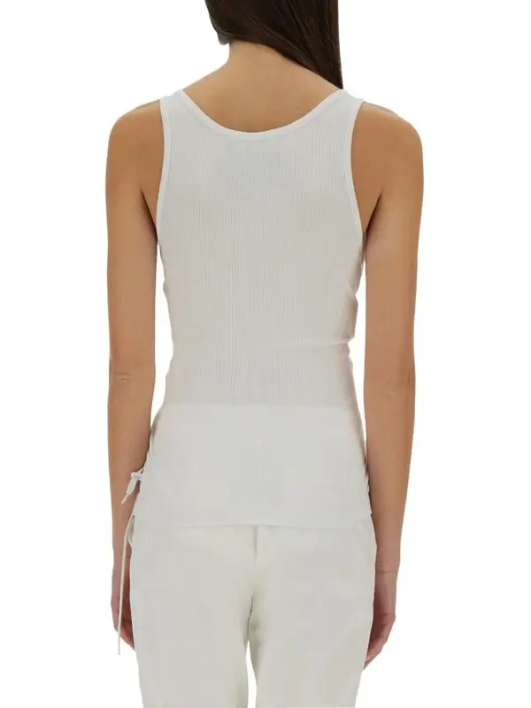 Moschino Lace-up Tank Top