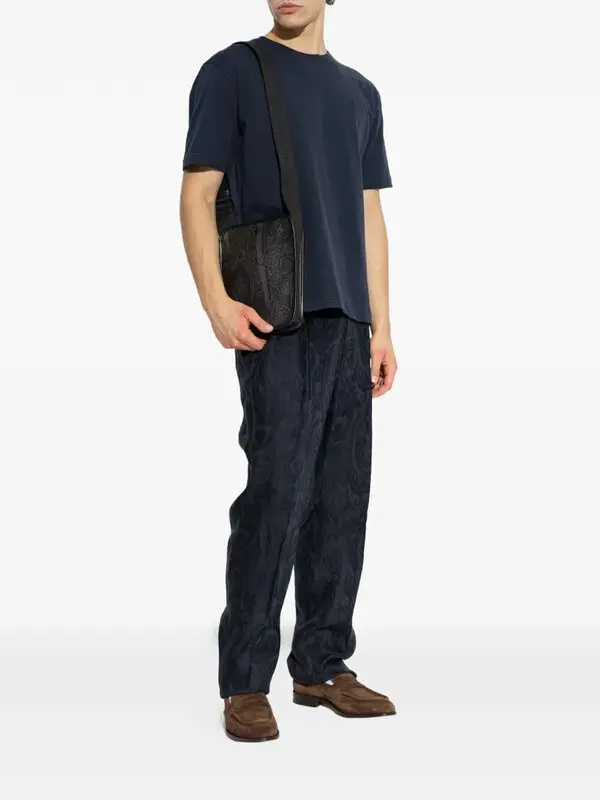 Etro Pegaso Embroidery Cotton T-shirt