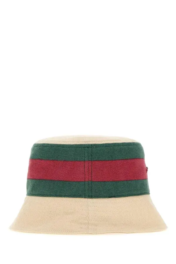 Gucci Canvas Bucket Hat - Brown