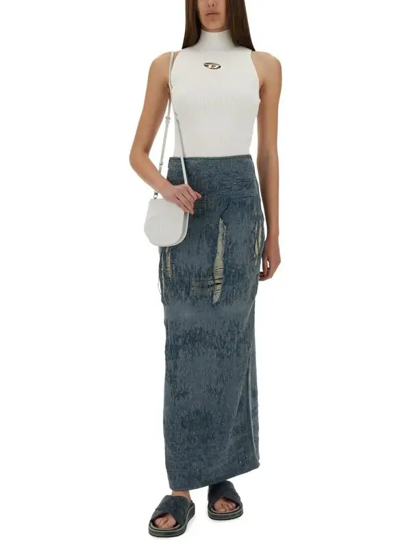 DIESEL® De-megan-fsg Long Skirt