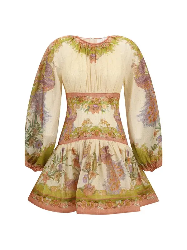 Zimmermann Indra Mini Dress - Multicolor
