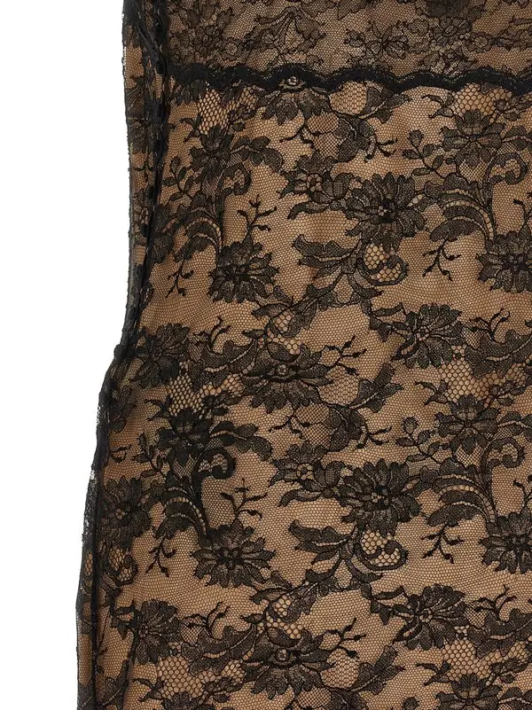 Saint Laurent Lace Slip Dress
