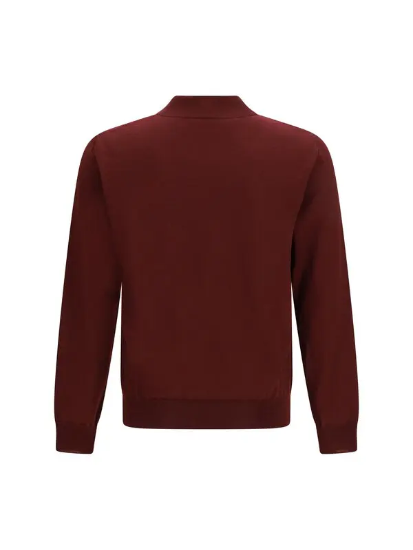 Valentino Garavani Wool Polo With Vlogo Embroidery