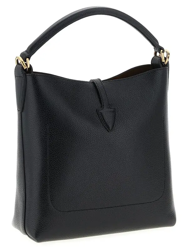 TOD'S T Timeless' Mini Bucket Bag - Black