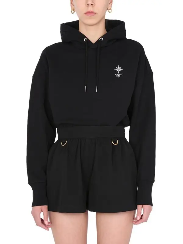 Givenchy Oversize Fit Sweatshirt - Black