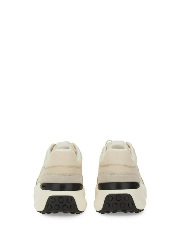 TOD'S Fabric And Suede Sneaker