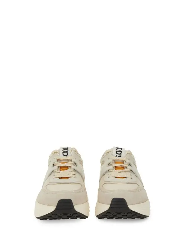TOD'S Fabric And Suede Sneaker