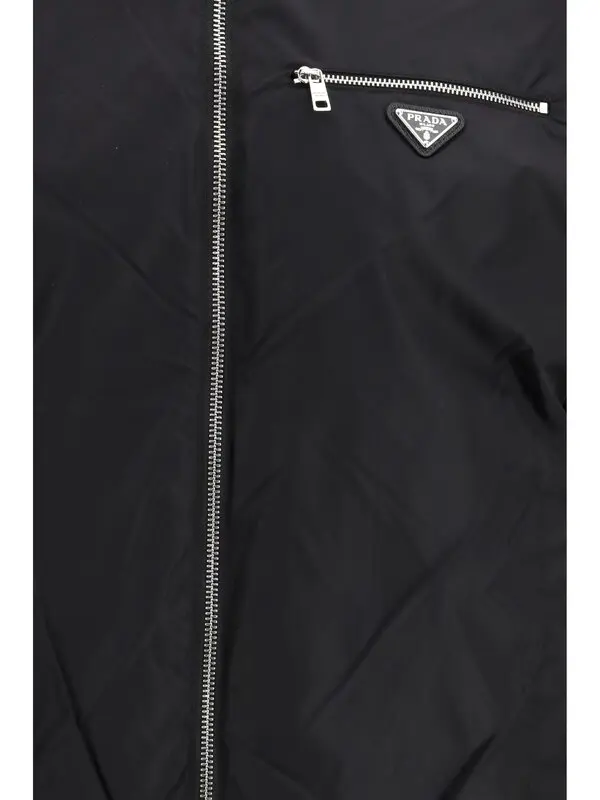 Prada Reversible Wool And Re-nylon Jacket