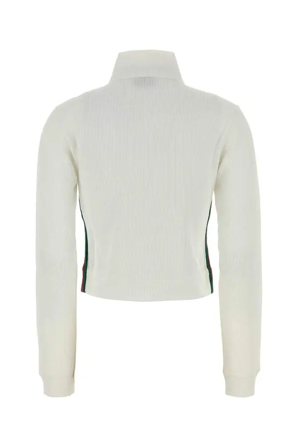 Gucci Jersey Sweatshirt - White