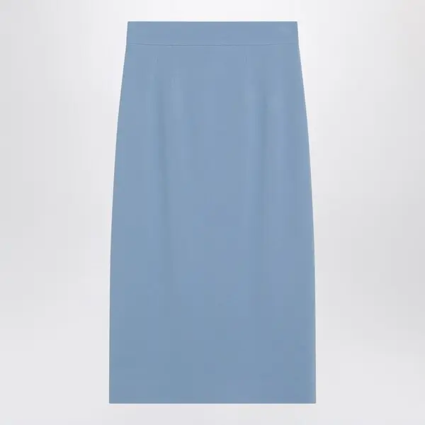 Dolce & Gabbana Light Stretch Cady Skirt - Blue