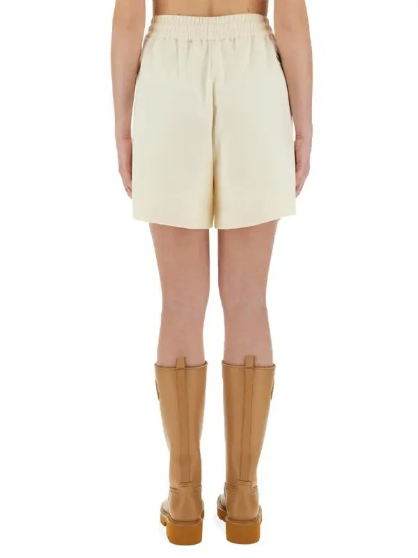 Moncler Cotton Fleece Shorts
