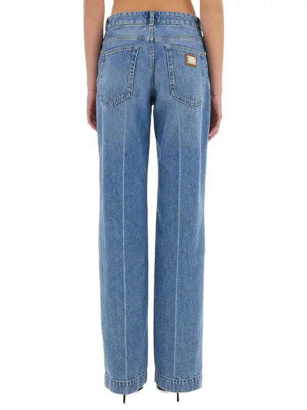 Dolce & Gabbana Loose Fit Denim Jeans