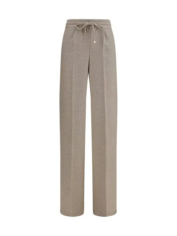 Kiton Cashmere Drawstring Pants - Cream