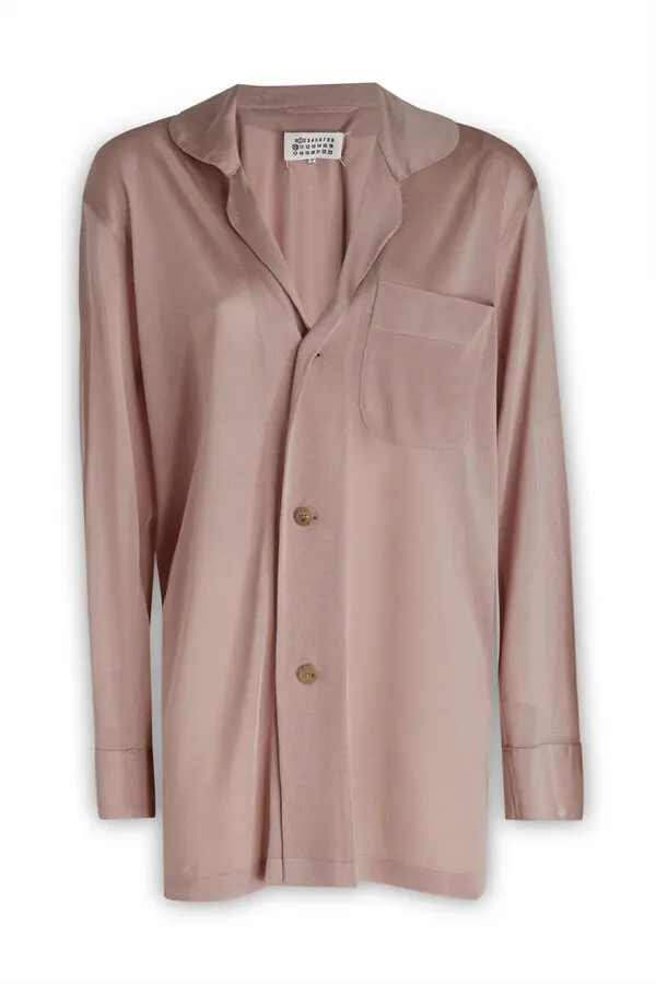 MAISON MARGIELA Silk Coat - Multicolor