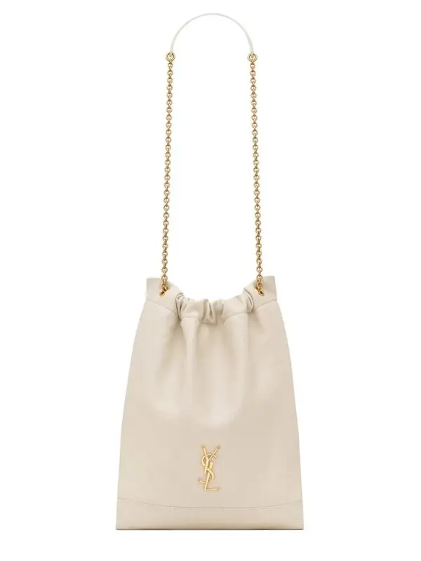 Saint Laurent Jamie Ponchon Bag - Cream