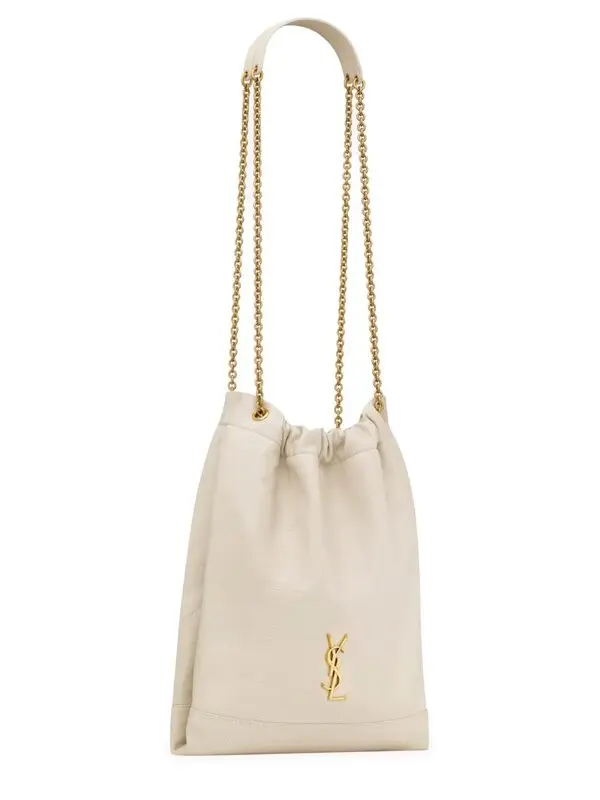 Saint Laurent Jamie Ponchon Bag - Cream