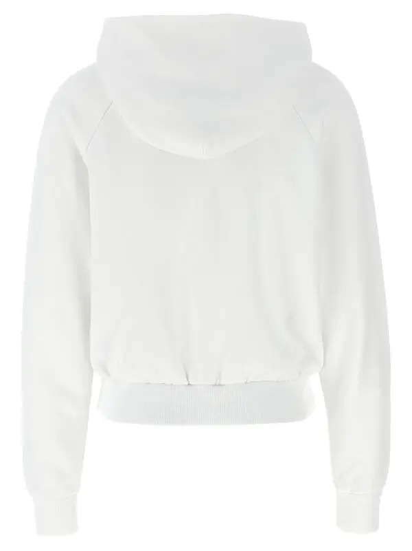 Prada Cotton Hoodie With Logo