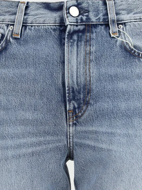TOTEME Cotton Denim Jeans - Blue