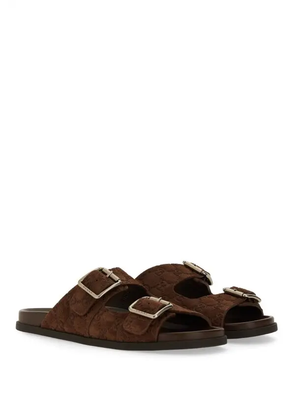 Gucci Leather Slider Sandal